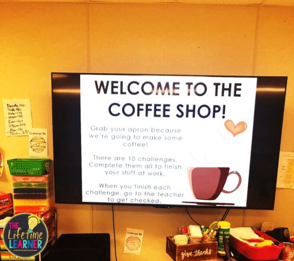 Coffee Shop Classroom Transformation - The Lifetime Learner