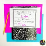 Donut Shop Classroom Transformation - The Lifetime Learner
