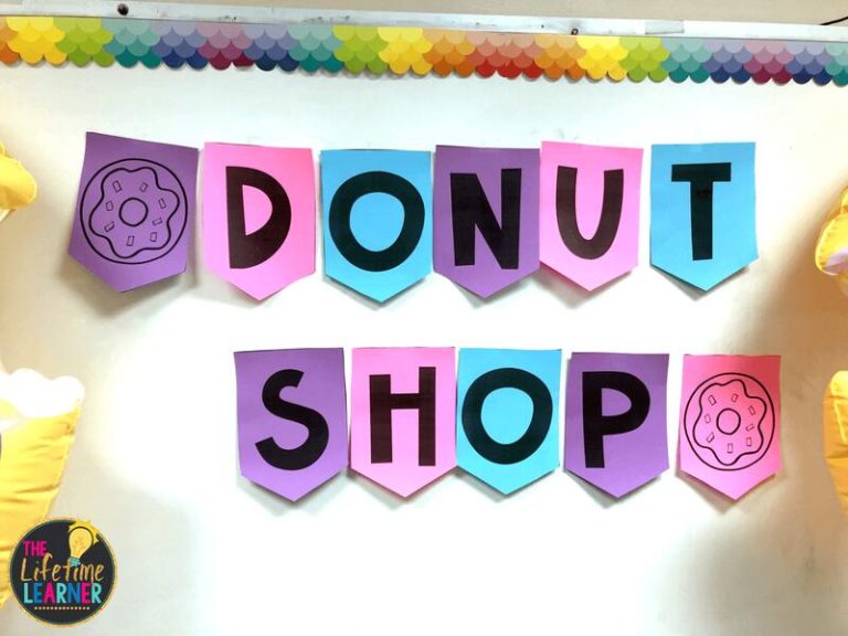 Donut Shop Classroom Transformation - The Lifetime Learner