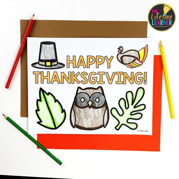 Thanksgiving Classroom Transformation - The Lifetime Learner
