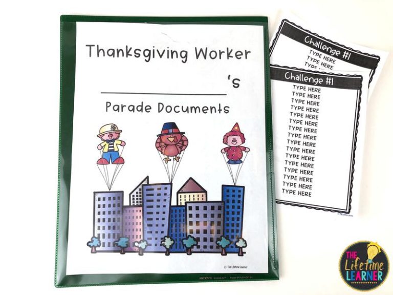 Thanksgiving Classroom Transformation - The Lifetime Learner