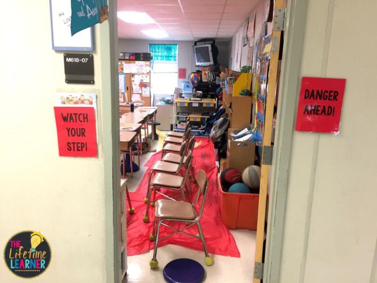 The Floor Is Lava Classroom Transformation - The Lifetime Learner