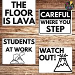 The Floor Is Lava Classroom Transformation - The Lifetime Learner