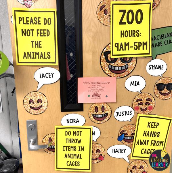 Zoo Classroom Transformation - The Lifetime Learner