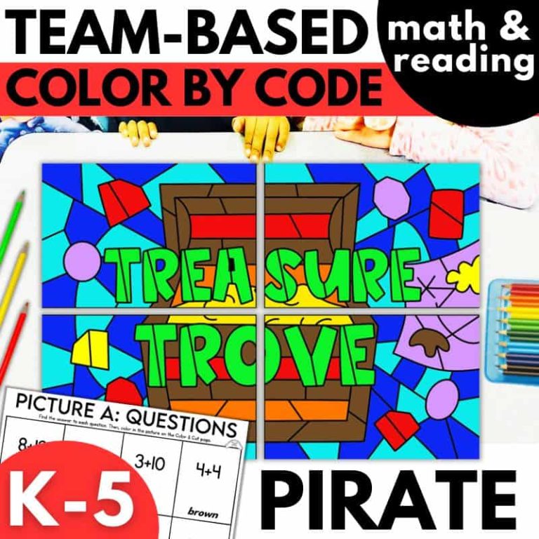 Team-Based Coloring Activities - The Lifetime Learner