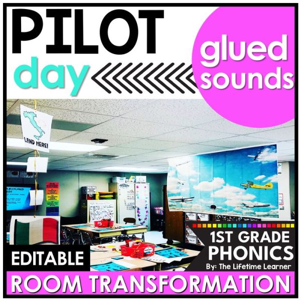 1st Grade Pilot Classroom Transformation Glued Sounds - The Lifetime ...