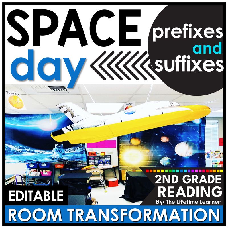 Prefixes Suffixes 2nd Grade Space Room Transformation - The Lifetime ...
