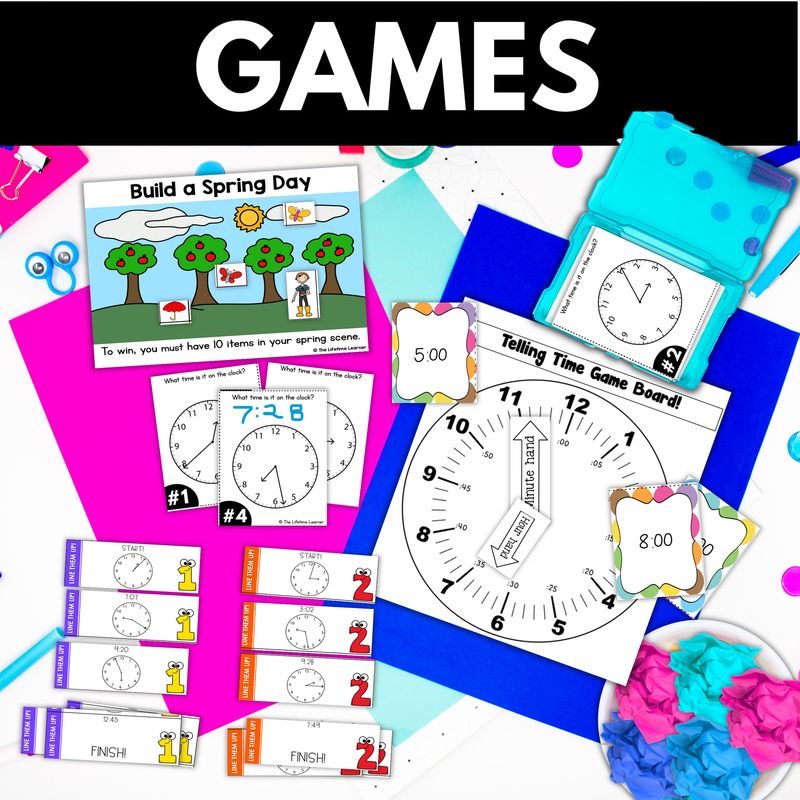 3rd Grade Telling Time to the Minute Worksheets & Activities - The ...