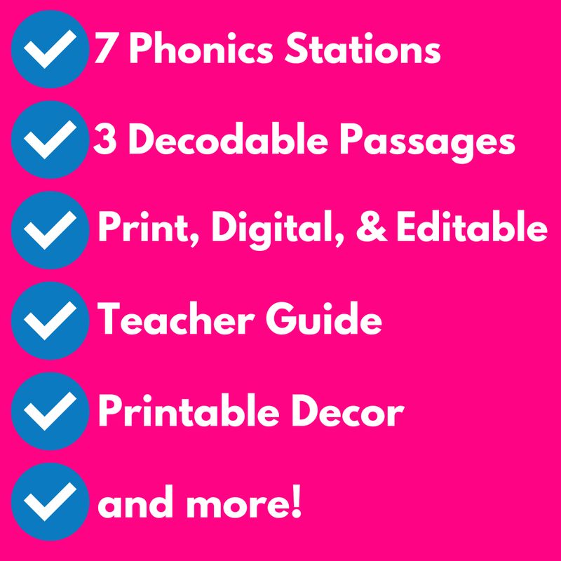 Diphthongs 2nd Grade Royal Room Transformation - The Lifetime Learner