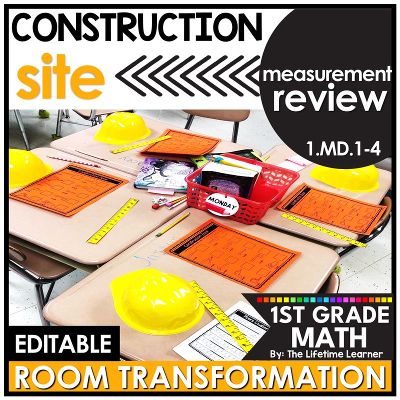1st Grade Measurement Construction Room Transformation - The Lifetime ...