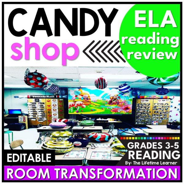 Candy Classroom Transformation ELA Review Reading Passages - The ...