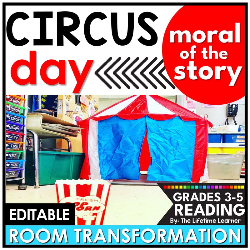 Circus Classroom Transformation Moral of the Story Reading Passages ...