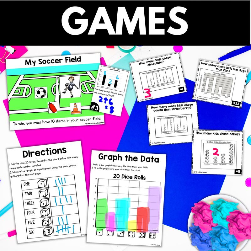 1st Grade Graphing Worksheets - The Lifetime Learner