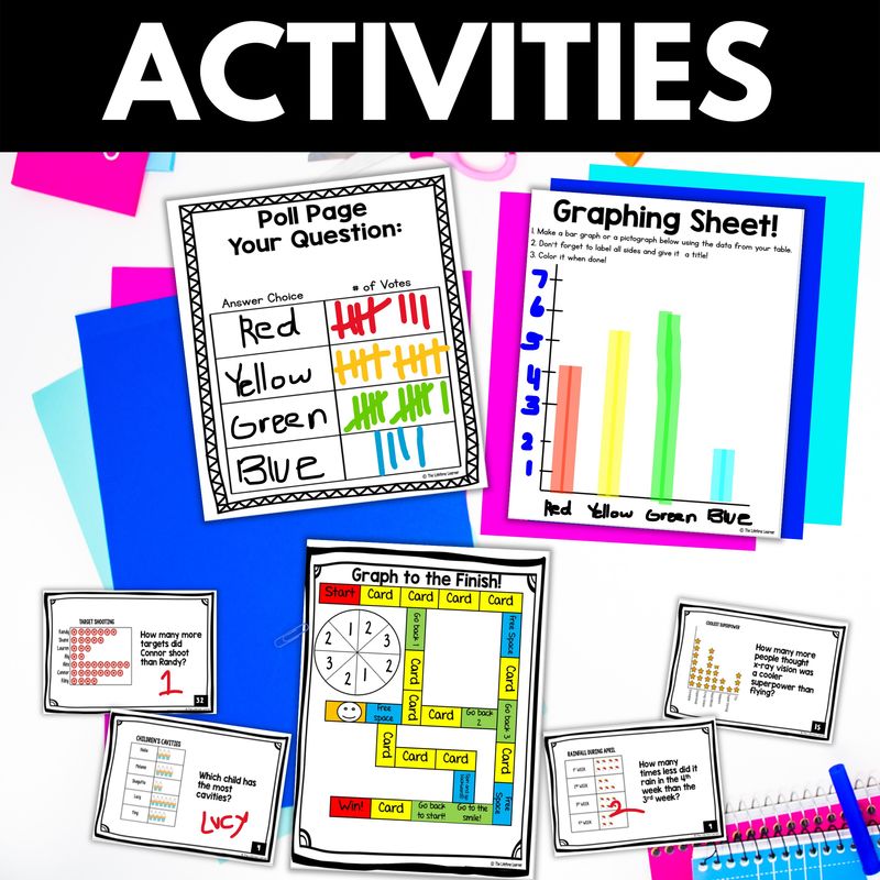 1st Grade Graphing Worksheets - The Lifetime Learner