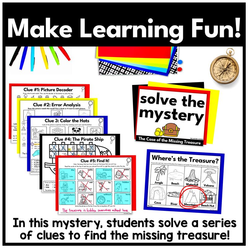 Pirate Math Mystery 2nd Grade | Place Value