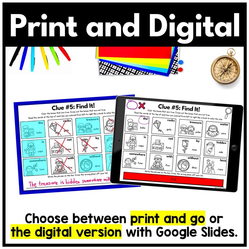 Pirate Math Mystery 2nd Grade | Place Value
