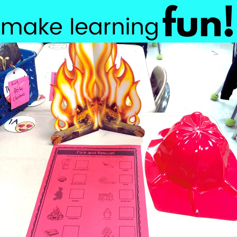 Kindergarten Firefighter Classroom Transformation Teen Numbers - The ...