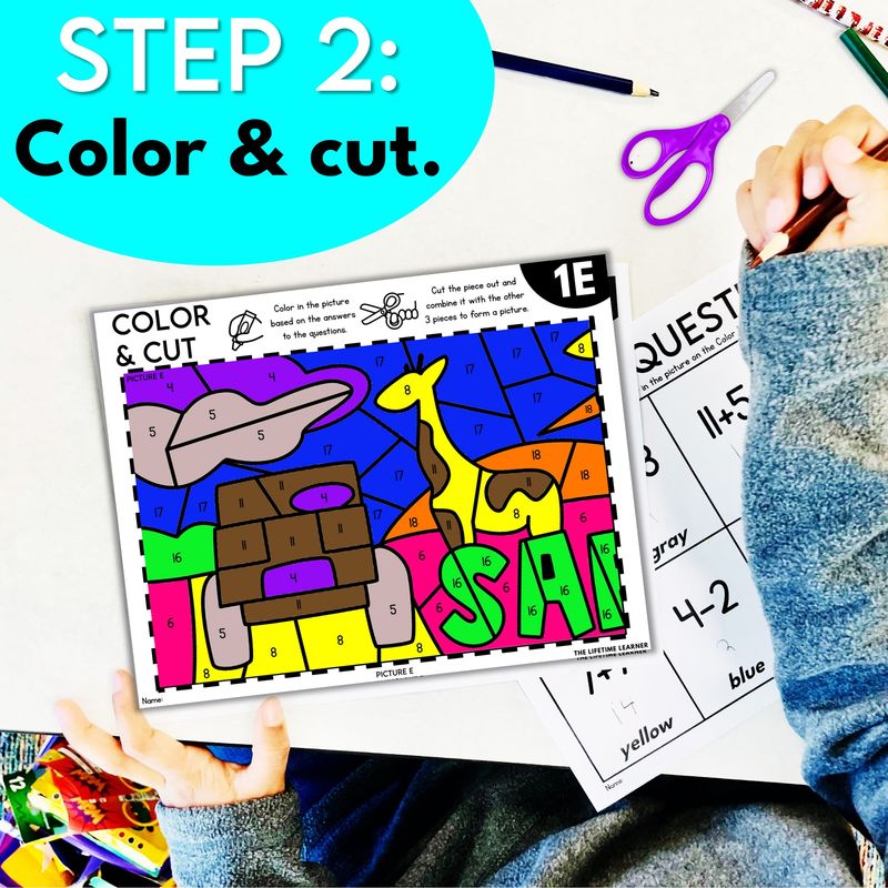 Grades 2-3 Animals Reading Comprehension Passages Team Coloring ...