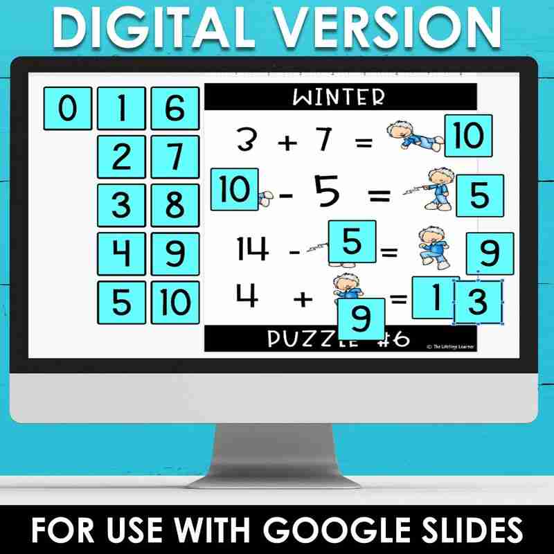 Winter Math Brain Teasers
