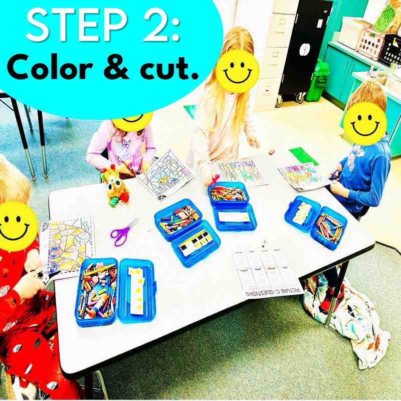 Art Math Coloring Activities | Collaborative Posters