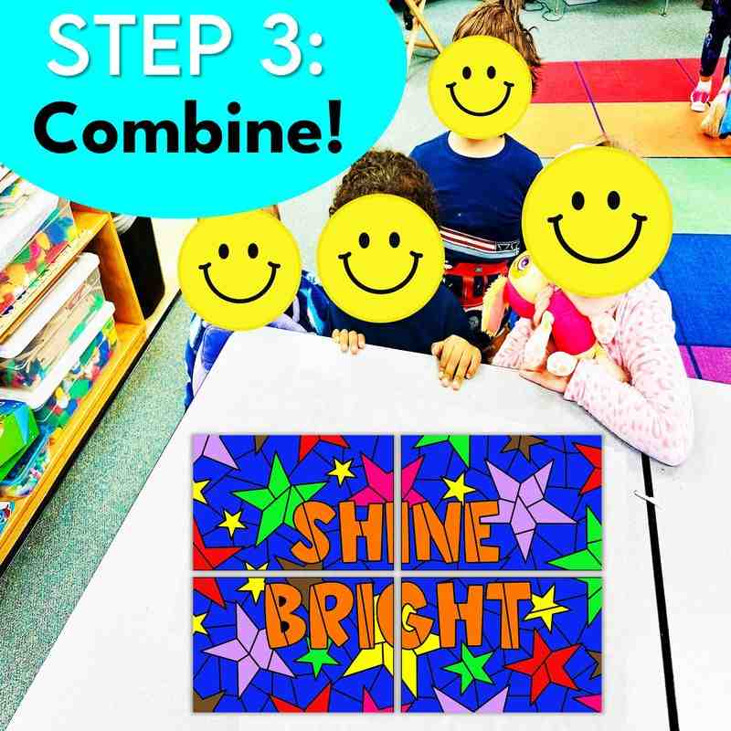 Art Math Coloring Activities | Collaborative Posters